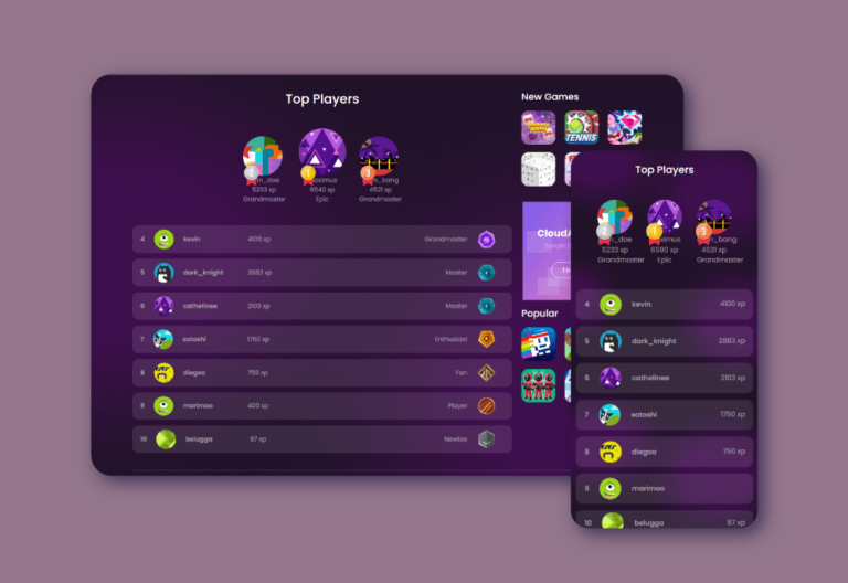 Arcade Two Theme – CloudArcade